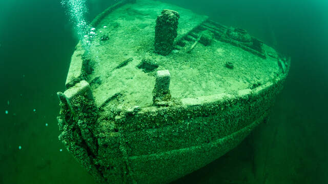 Speakeasy boat still lurks under Michigan lake, photos show | Kansas ...