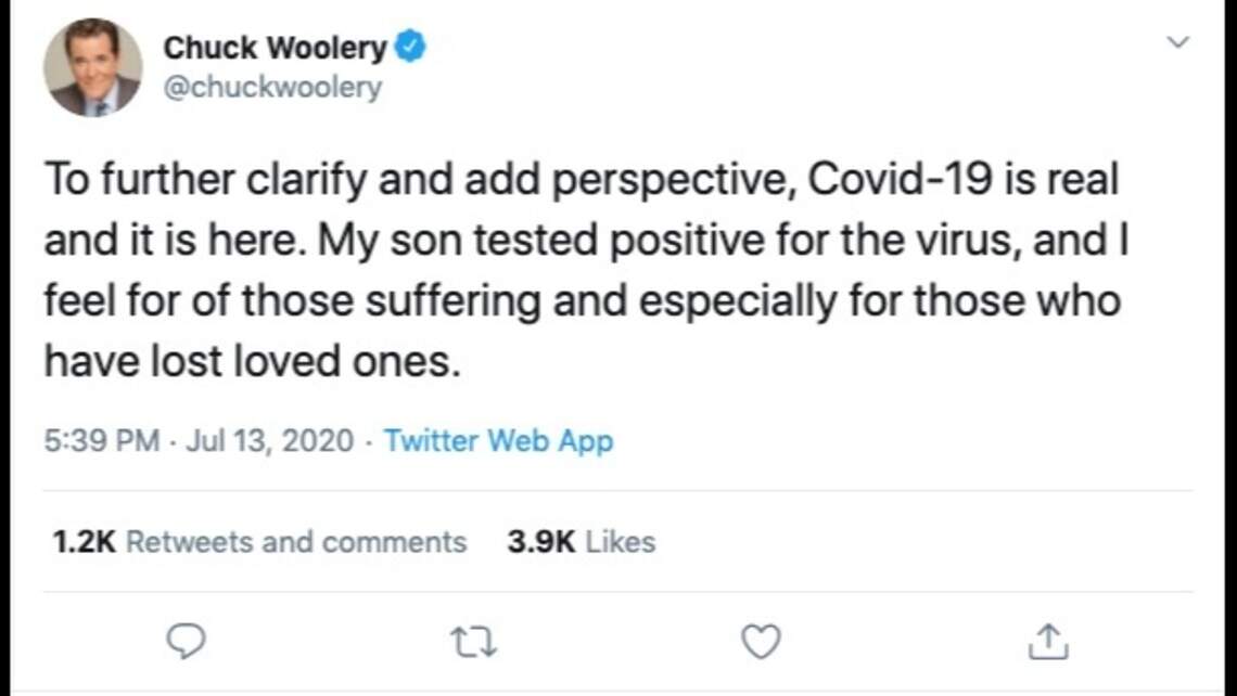 Chuck Woolery deletes Twitter after Trump tweet on COVID-19 | McClatchy ...