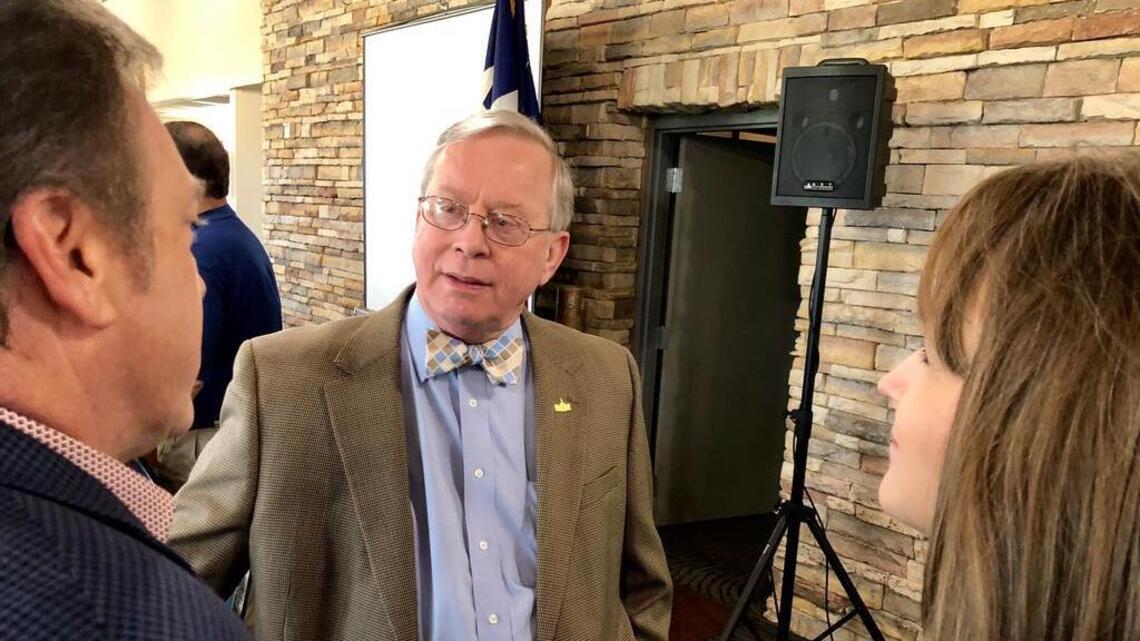 Ron Wright tells why he helped storm secure impeachment room ...